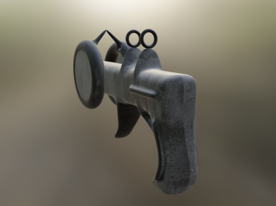 Alien weapon 3D Model in Combat 3DExport