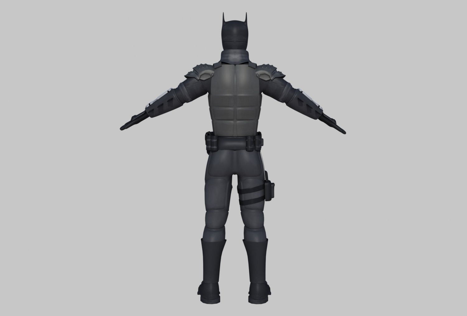 batman 3d rigged model armour super hero robert pattinson 3D 모델 in 남자 ...