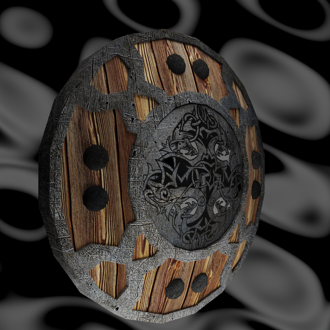 Ancient shield 3D Models in Armor 3DExport