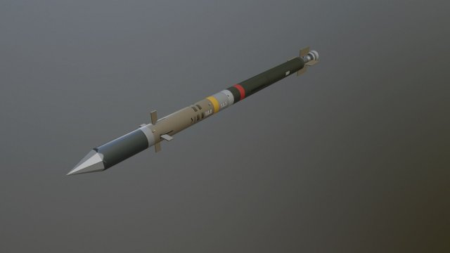 Mistral missile 3D Model in Combat 3DExport