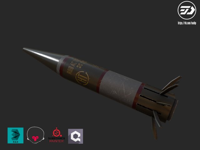 rac-112 apilas 3D Model in Grenade Launchers 3DExport