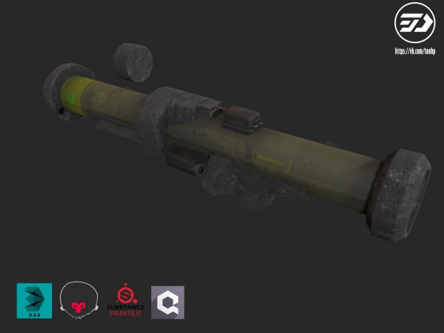 rac-112 apilas 3D Model in Grenade Launchers 3DExport