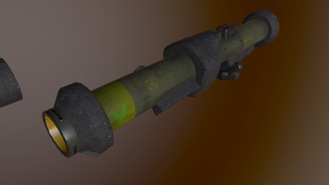 rac-112 apilas 3D Model in Grenade Launchers 3DExport
