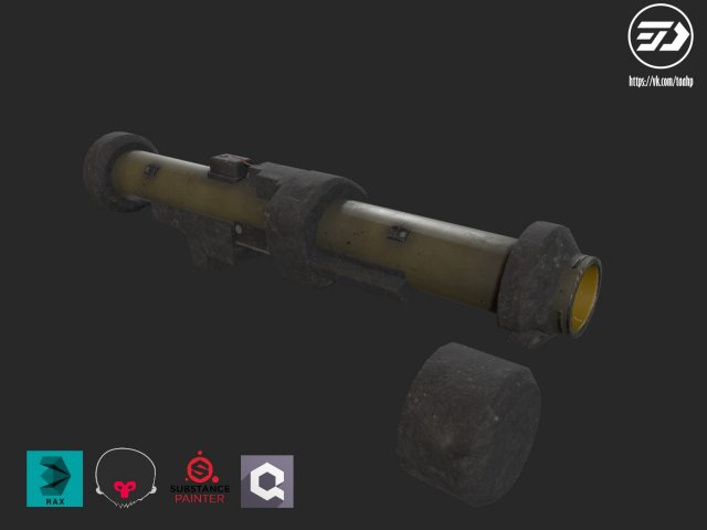 rac-112 apilas 3D Model in Grenade Launchers 3DExport