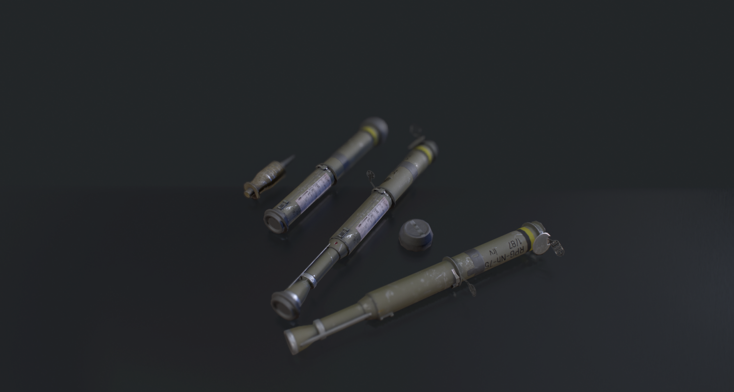 rpg-75 3D Models in Combat 3DExport