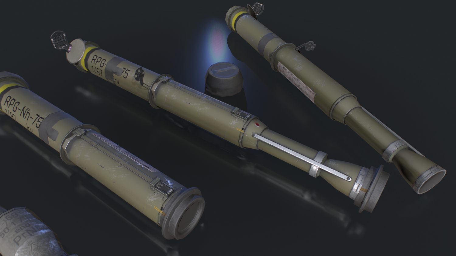 rpg-75 3D Models in Combat 3DExport