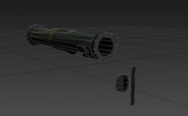 spike sr launcher 3D Model in Combat 3DExport