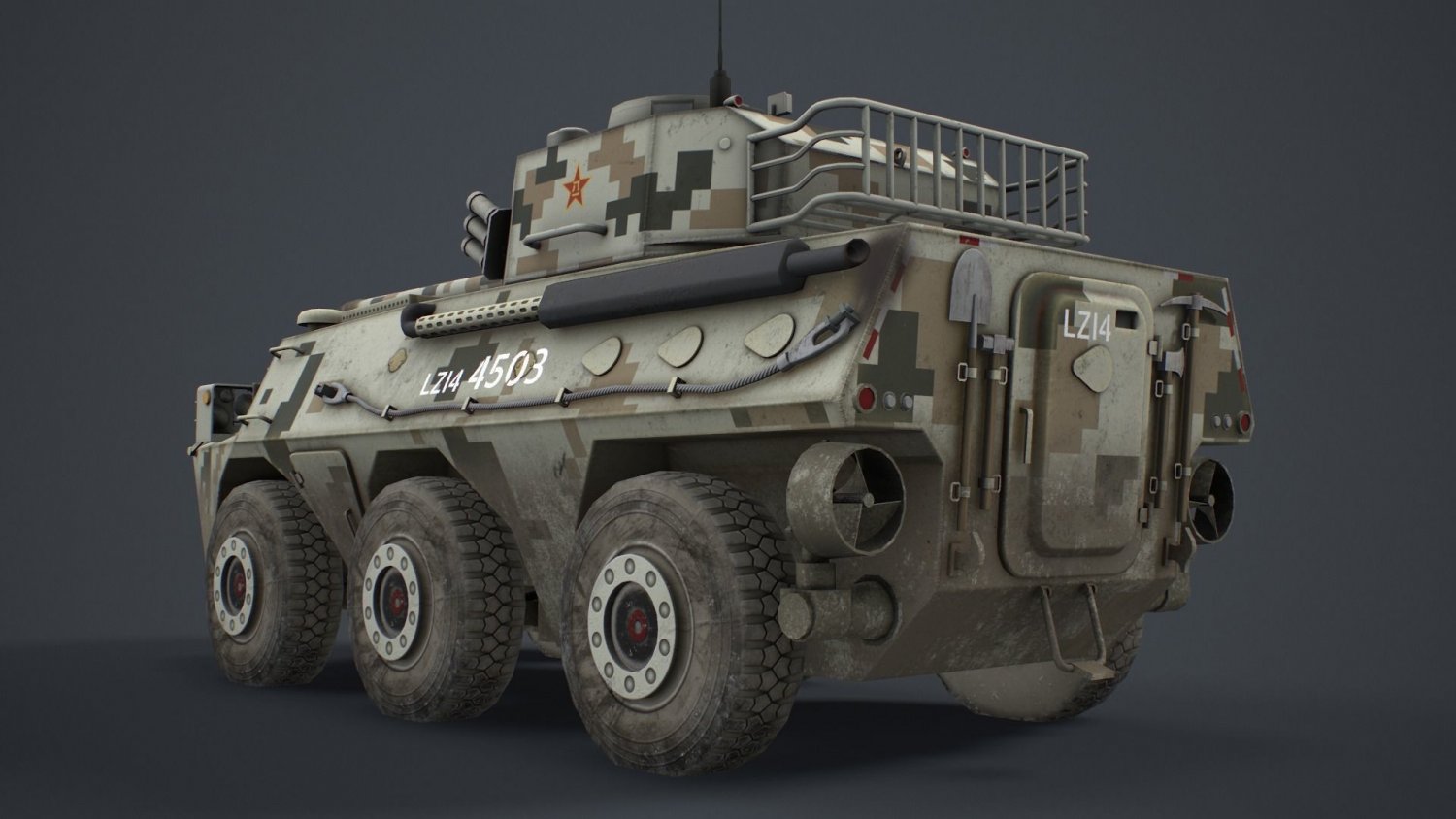pll-05 3D Model in Artillery 3DExport