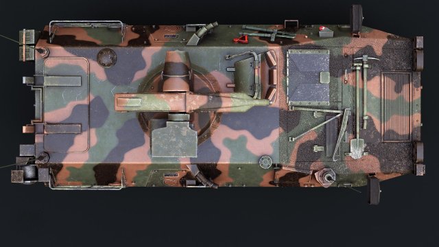 Iveco Oto Melara VBL Puma 6x6 3D Model in Combat 3DExport