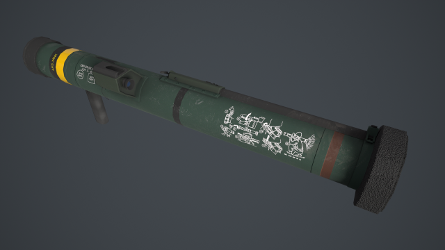 Instalaza C90-CR-RB M3 3D Model in Grenade Launchers 3DExport