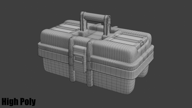 toolbox 3D Model in Tools 3DExport