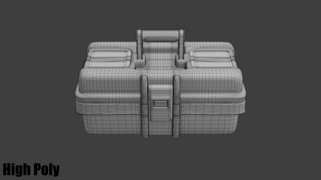 toolbox 3D Model in Tools 3DExport
