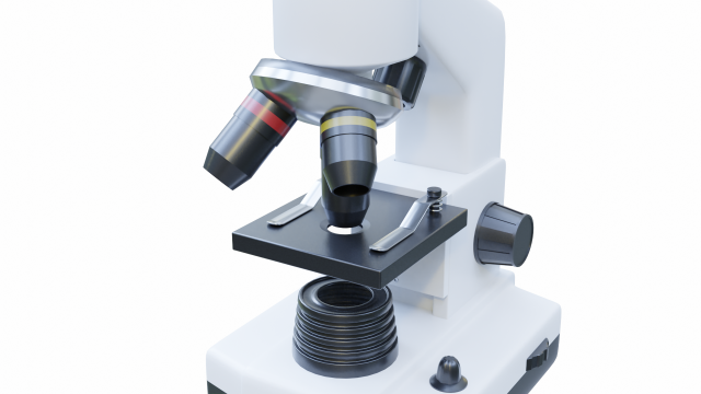 microscope 3D Model in Medical Equipment 3DExport