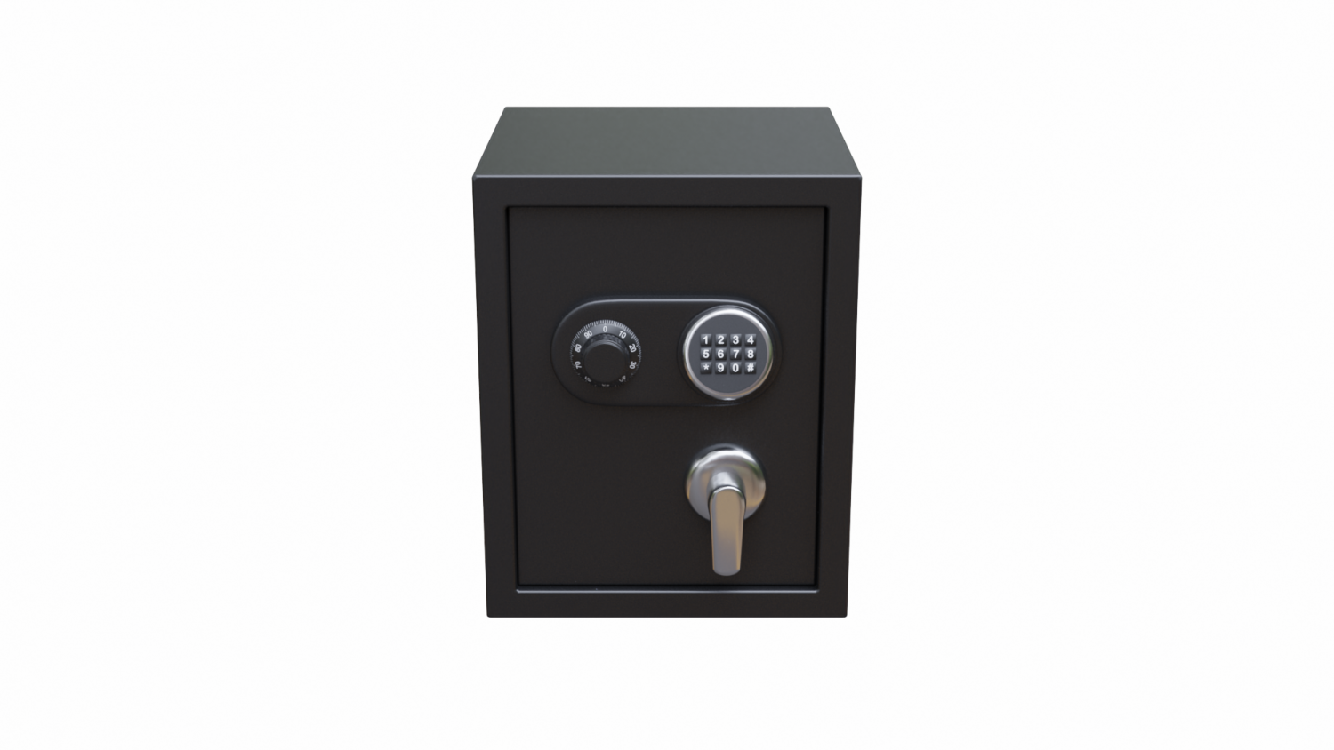 Simple Safe 3D Models in Household Items 3DExport