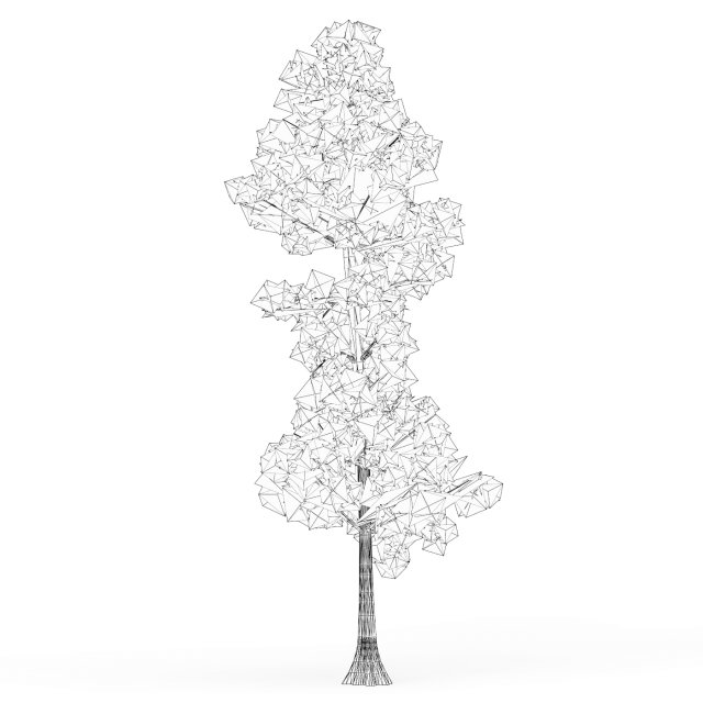 Game Ready Tree 09 3D Model in Tree 3DExport