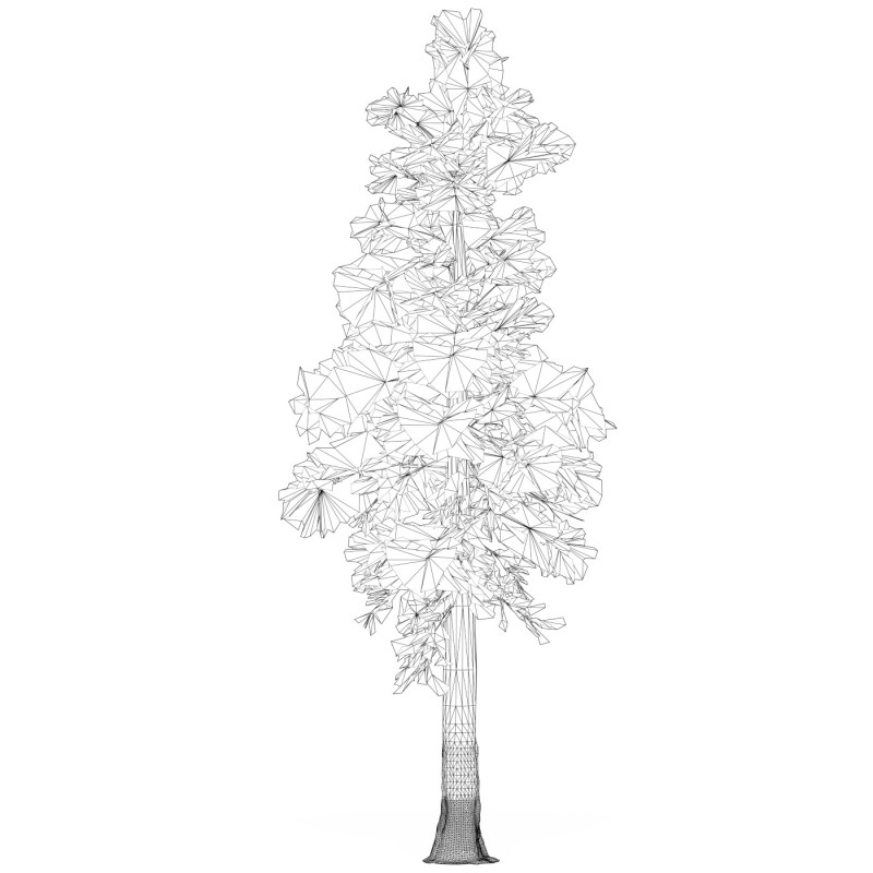 Game Ready Tree 26 3D Model in Tree 3DExport