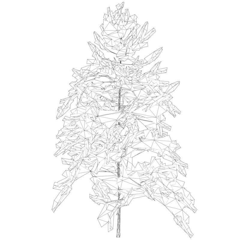 Game Ready Tree 42 3D Model in Tree 3DExport