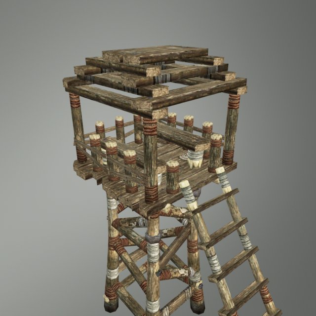 medieval village props set collection 3D Model in Outdoor items 3DExport