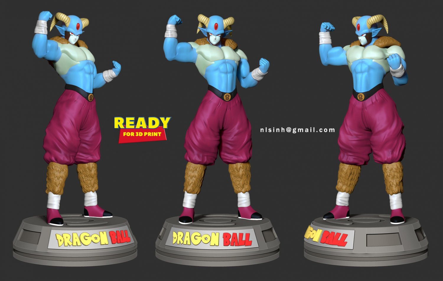 moro - dragon ball super 3D Print Models in Monsters & Creatures 3DExport