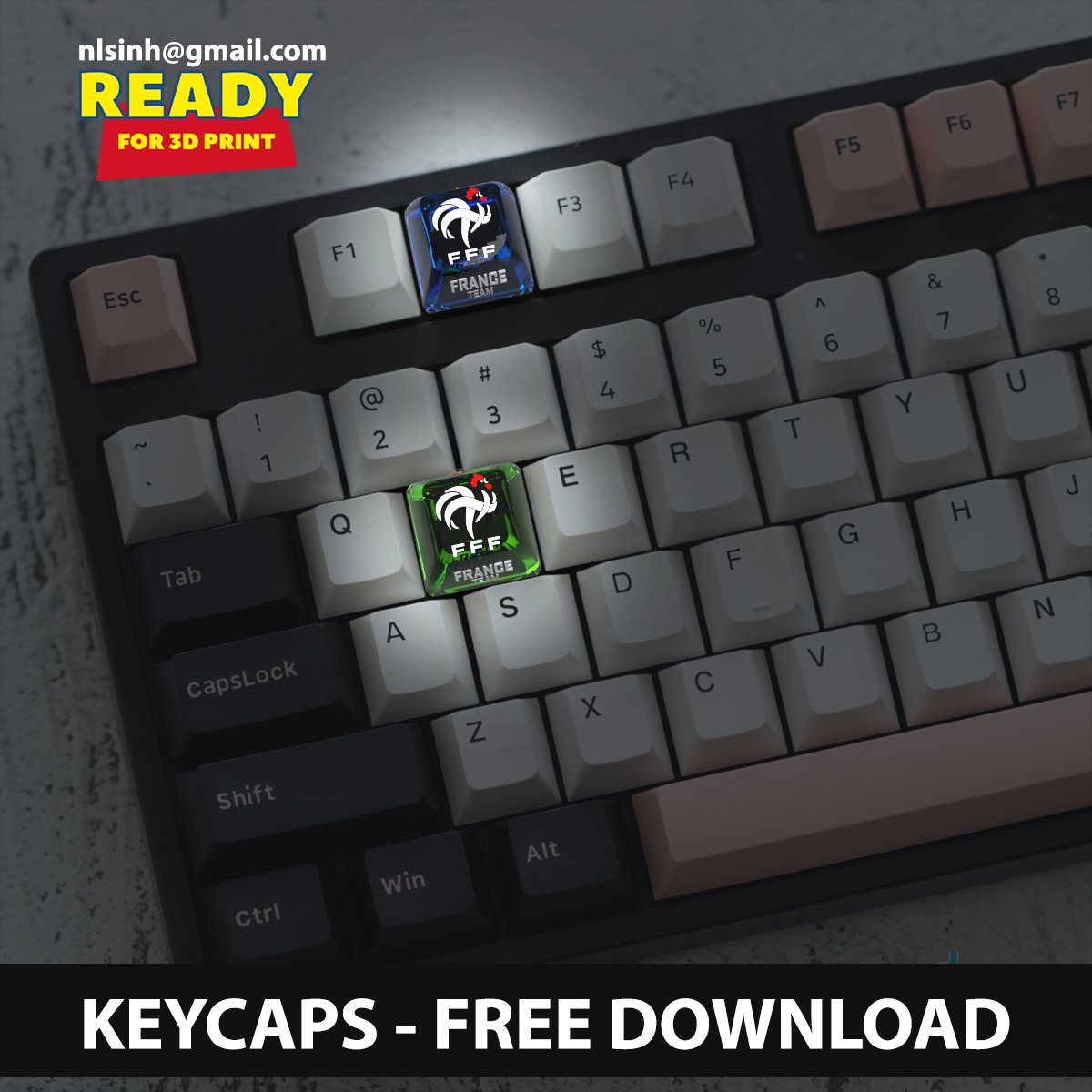Some free keycaps Free 3D Print Models in Other 3DExport