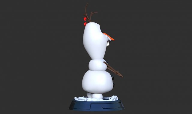 Olaf - Merry Christmas 3D Print Model in Monsters & Creatures 3DExport