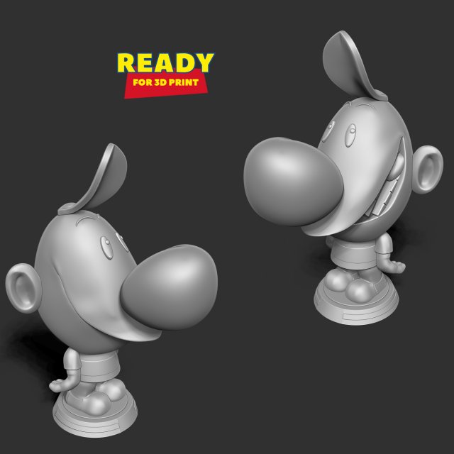 Billy - Cartoon Network Fanart 3D Print Model in Child 3DExport