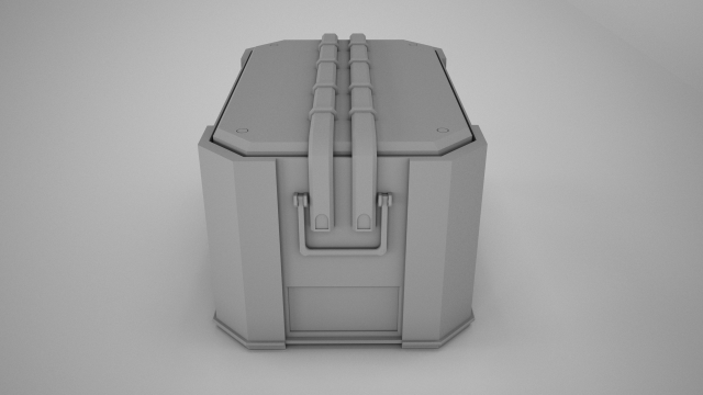 military box 3D Model in Transport 3DExport