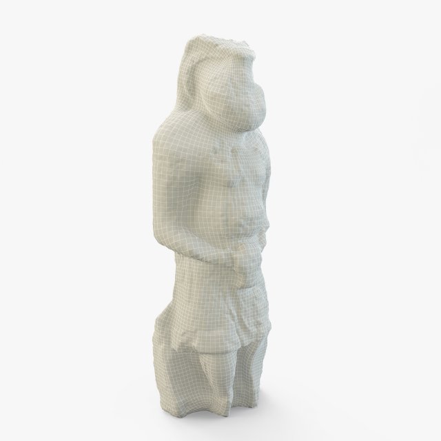 ancient statue Free 3D Model in Landmarks 3DExport