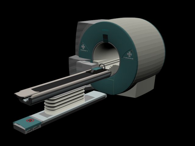 mri ct scan 3D Model in Medical Equipment 3DExport