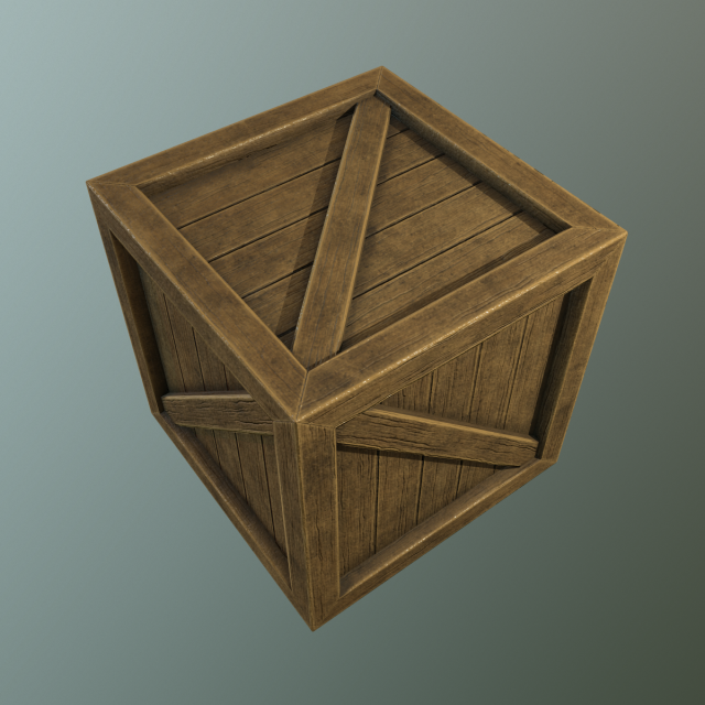 box pbr game ready low poly low-poly 3D Model in Other 3DExport