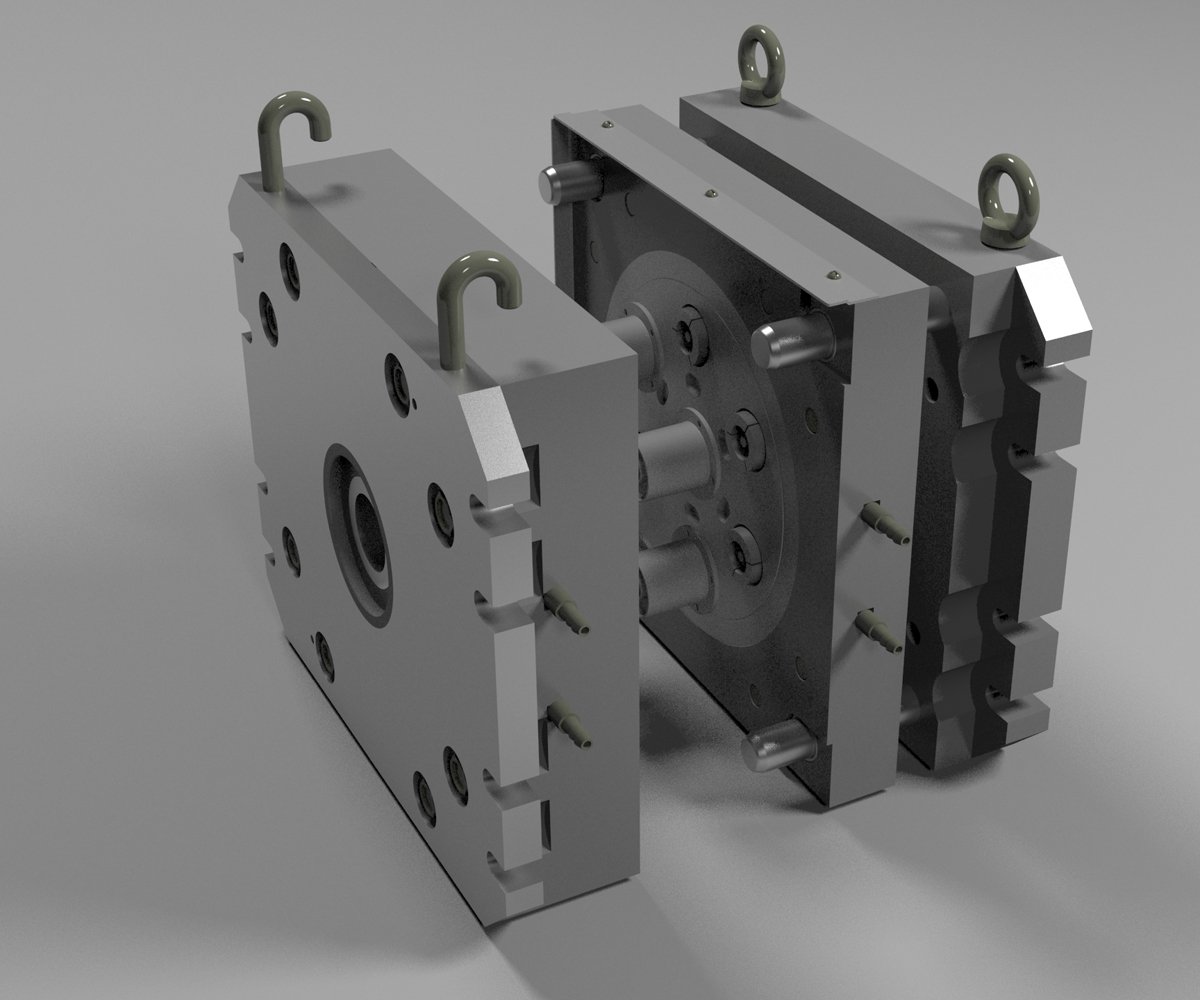 Casting shape 3D Model in Tools 3DExport