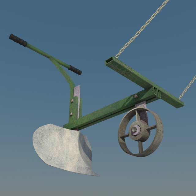 hand plow 3D Model in Other 3DExport