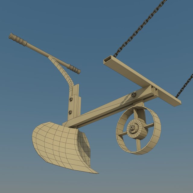 hand plow 3D Model in Other 3DExport