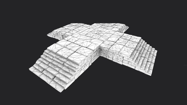 skull temple set 3D Model in Buildings 3DExport