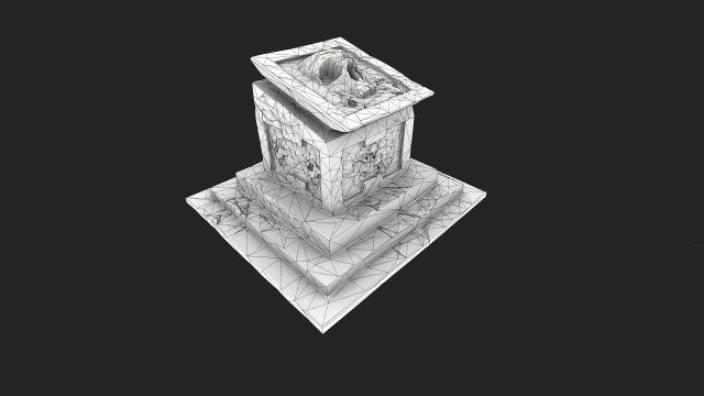 skull temple set 3D Model in Buildings 3DExport