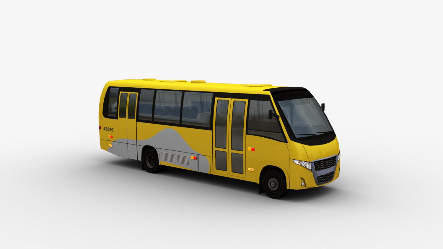 City bus with interior 7 3D Model in Bus 3DExport