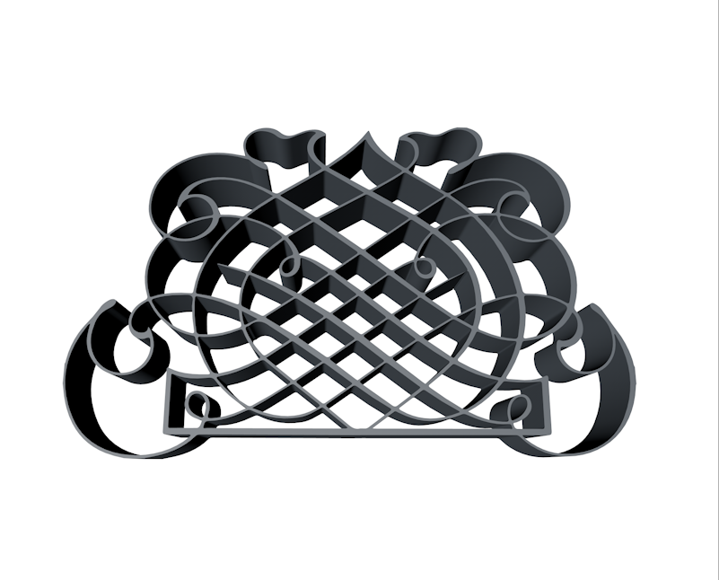 monogram 3D Models in Decoration 3DExport