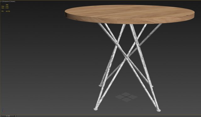 Florence table 3D Model in Table 3DExport