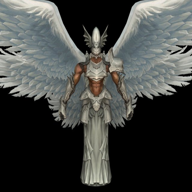 eagleman game character 3D Model in Fantasy 3DExport