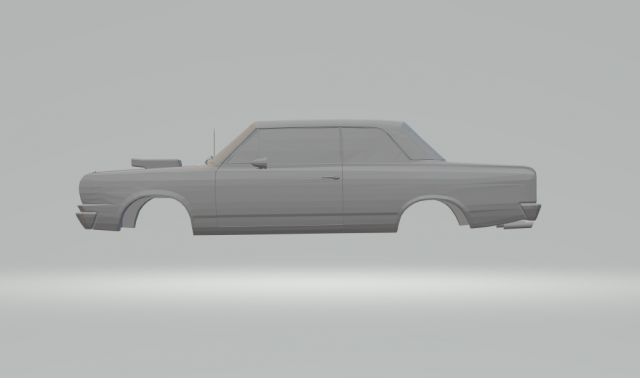 Amc hurst scrambler slotcar 3D Print Model in Vehicle 3DExport