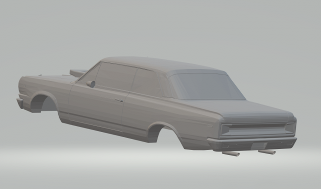 Amc hurst scrambler slotcar 3D Print Model in Vehicle 3DExport