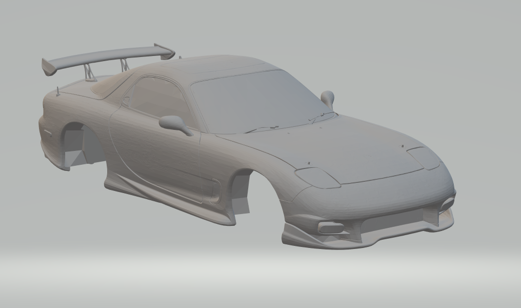 mazda rx7 toretto fast and furious 3D 打印模型 in 车辆 3DExport