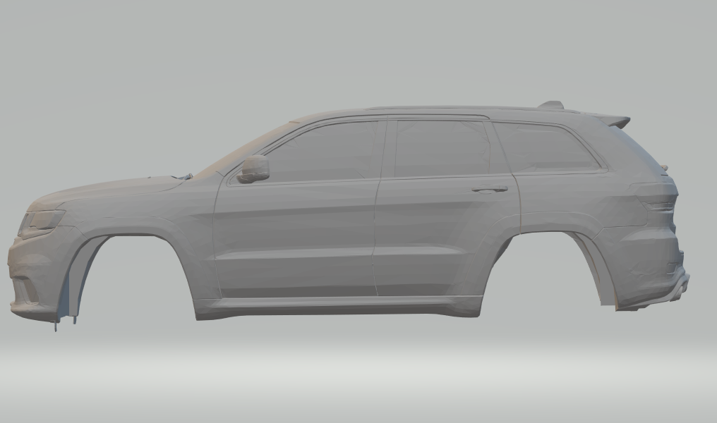 jeep grand cherokee trackhawk 2018 3D Print Models in Vehicle 3DExport