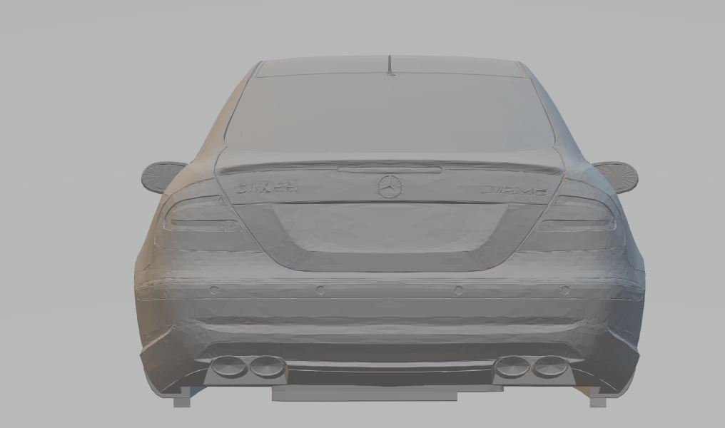 Mercedes benz amg clk 3D Model in Vehicle 3DExport