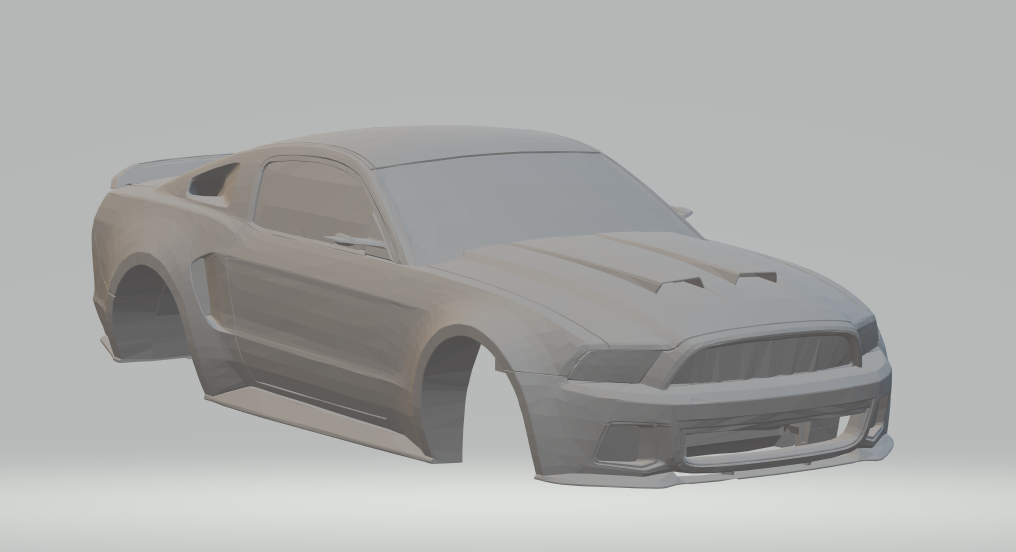 shelby mustang need for speed 3D Print Models in Vehicle 3DExport