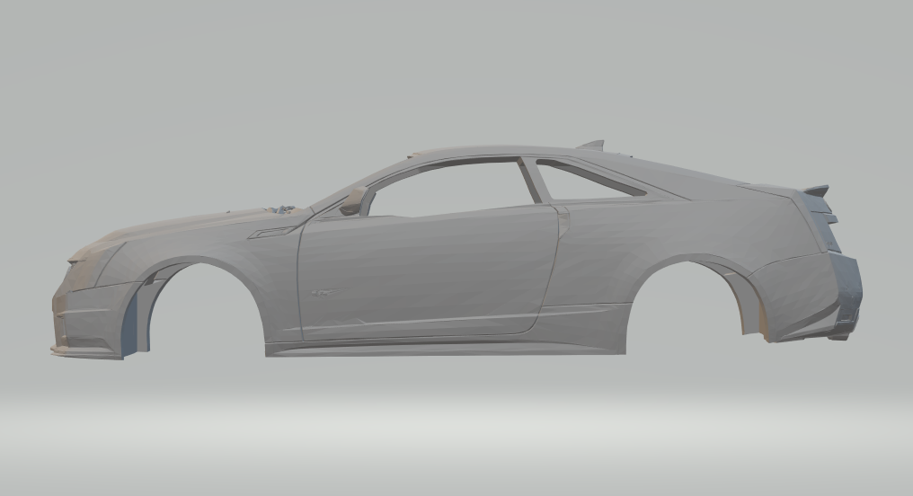 cadillac cts-v coupe 3D Print Models in Vehicle 3DExport