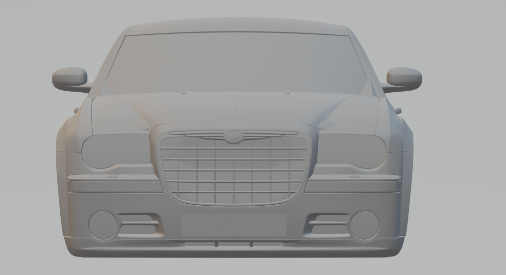 Chrysler 300c 3D Model in Vehicle 3DExport