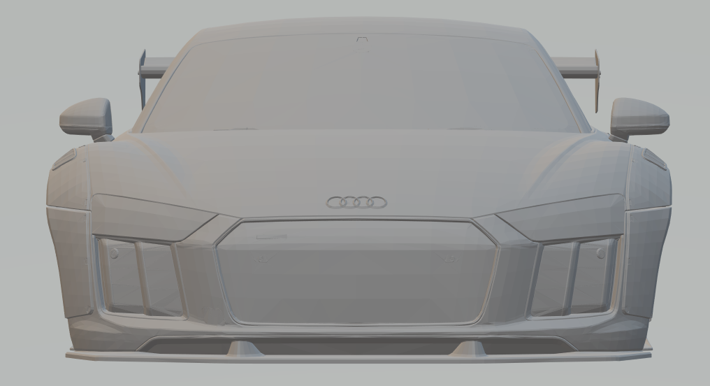audi r8 widebody 3D Print Models in Vehicle 3DExport