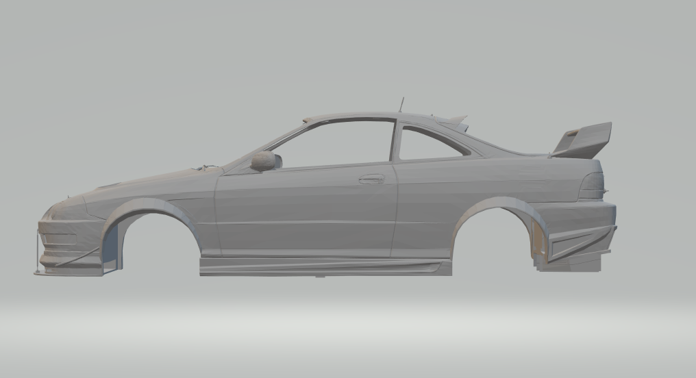 acura integra body kit custom Modèles d'impression 3D in Véhicule 3DExport