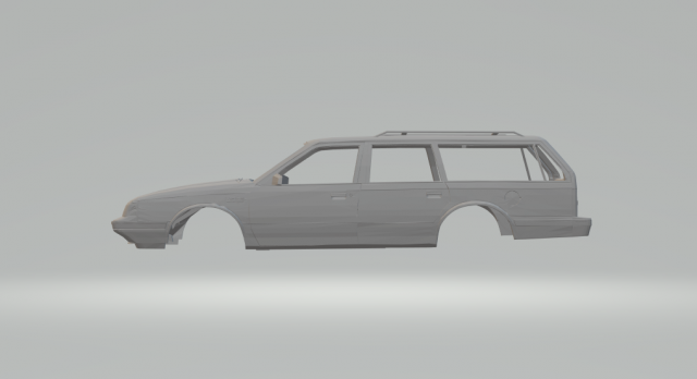 oldsmobile cutlass ciera cruiser 3D Print Model in Vehicle 3DExport